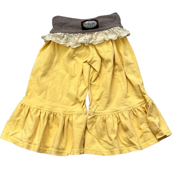 Persnickety | Bottoms | Persnickety Ruffle Bell Pants Yellow Kids Girls ...